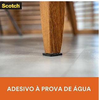 Protetor Antideslizante Redondo 3x3cm com 9 Unidades - 3M.