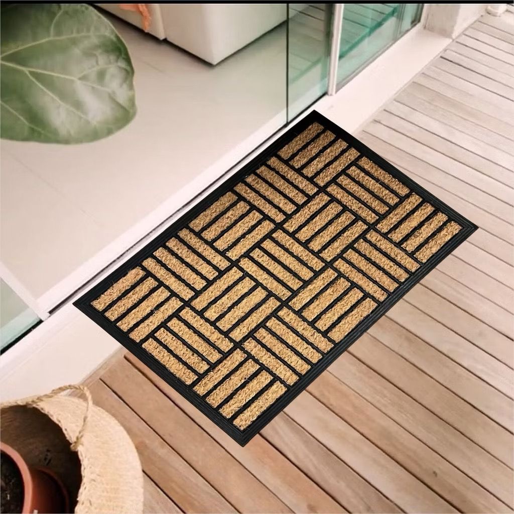 Tapete de Entrada Fibra de Coco 45x75 - Kapazi